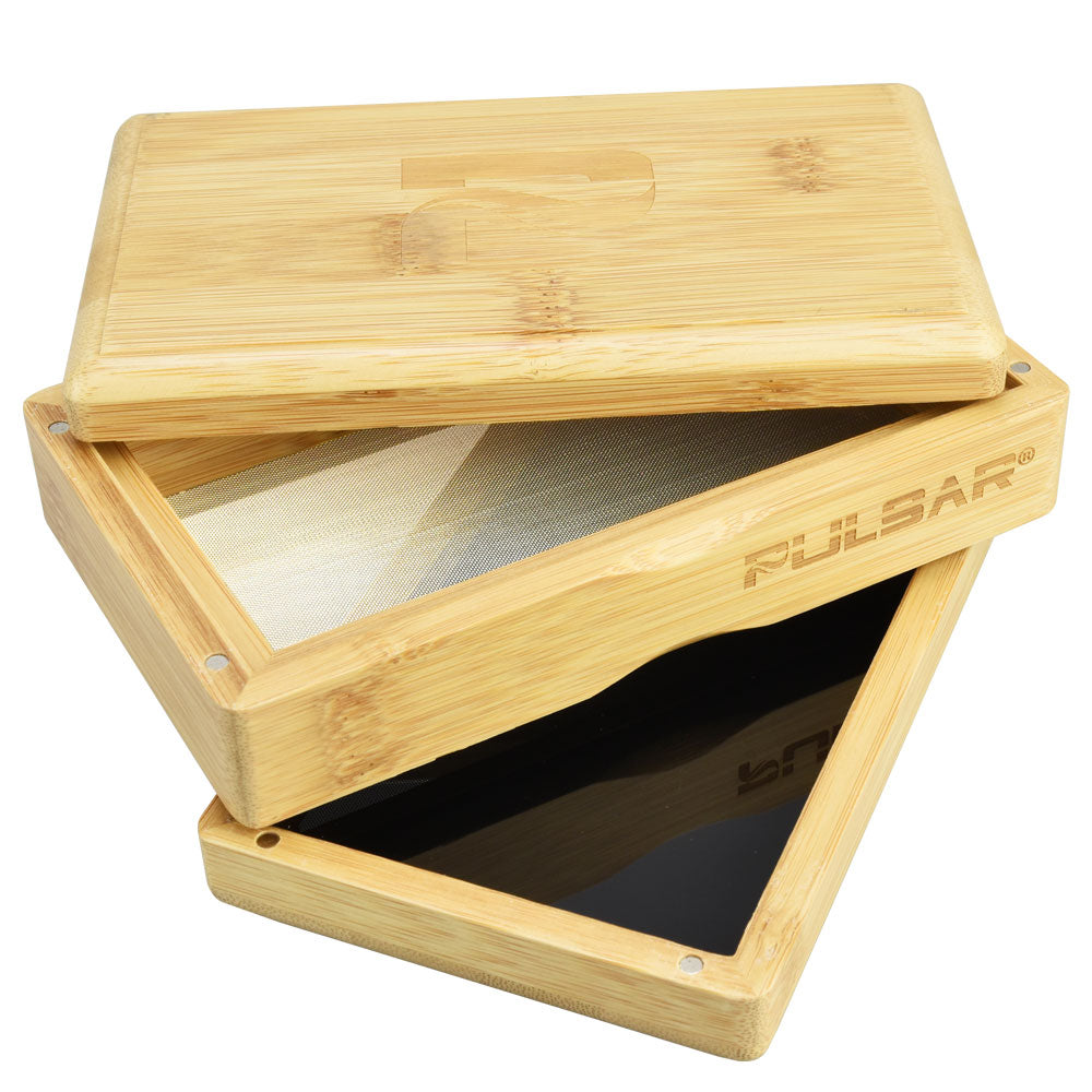 Pulsar Bamboo Sifter Box – Have a Nug