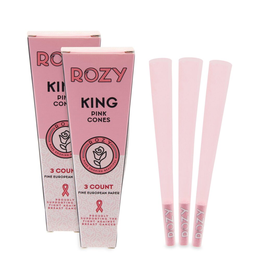 Rozy King Size Pink Cones – 2 Packs of 3 – Have a Nug