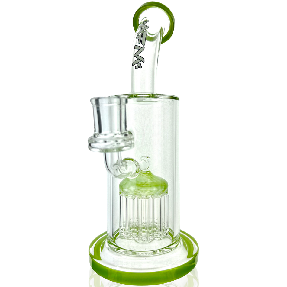 9″ AFM Groovy Arm Perc Glass Dab Rig – Have a Nug