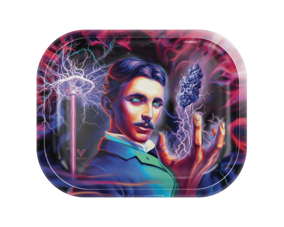 High Voltage Metal Rollin' Tray - Have a Nug