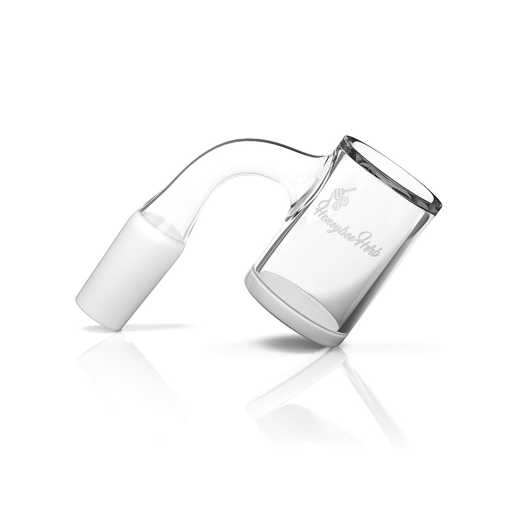 HONEY & MILK BEVEL QUARTZ BANGER- 90° DEGREE | BL – Have a Nug
